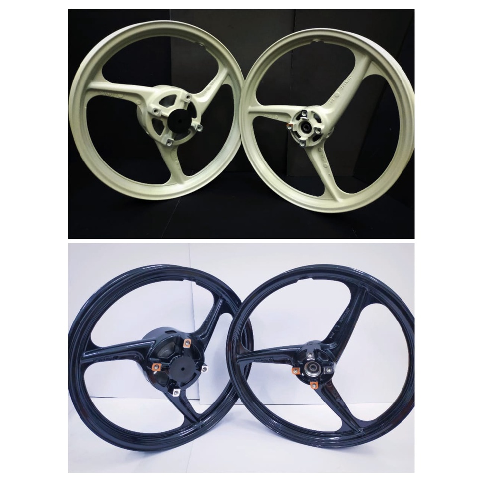 3L 3 BATANG 3 KAKI ENKEI SPORT RIM Y125 Y125Z RS150R RS150 V1/ V2 1.60X1.85 x 17 ( SIAP BUSH DAN ...
