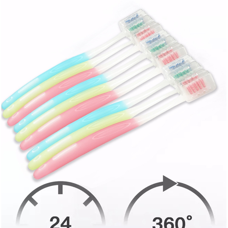 Orthodontic toothbrush u-concave adult orthodontic tooth wear socket ...