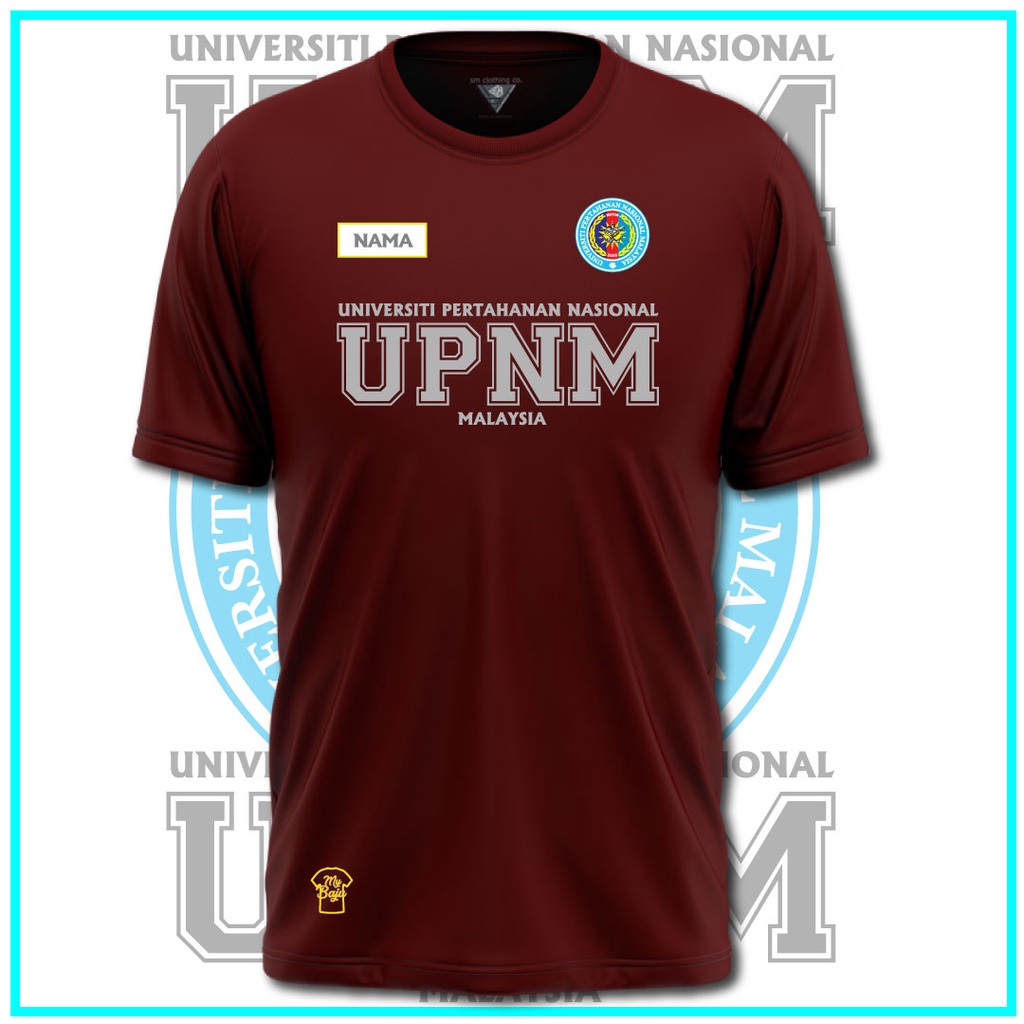 UPNM tshirt / jersey | Universiti Pertahanan Nasional Malaysia jersey ...