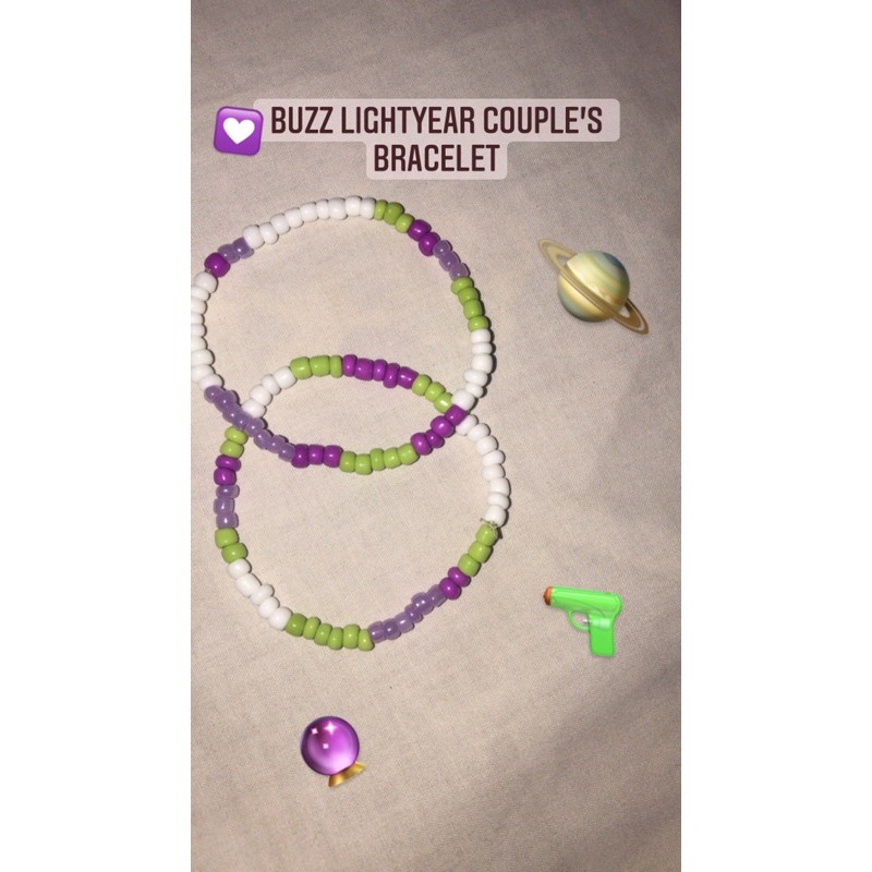 Buzz Lightyear Couples Bracelet | Shopee Malaysia