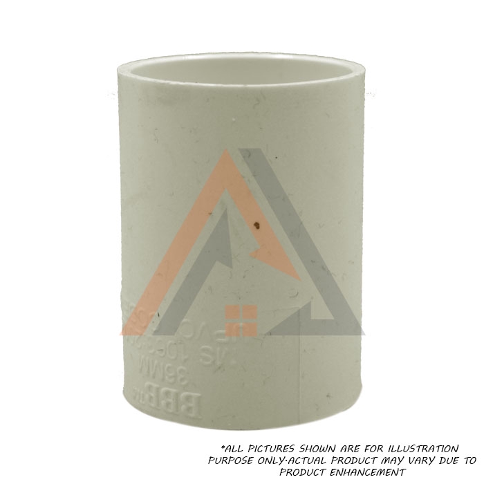 UPVC Fitting D/E Socket Pipe Connector Penyambung Paip 1 1/4" (36MM ...