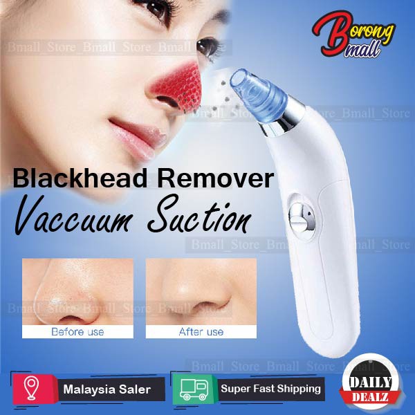 Blackhead Pore Grease Acne Nose Vacuum Suction Removal Tool Machine ...