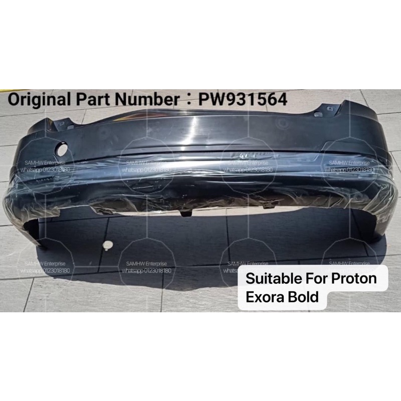 Proton Original Bumper Exora Bold (Rear/Belakang) | Shopee Malaysia