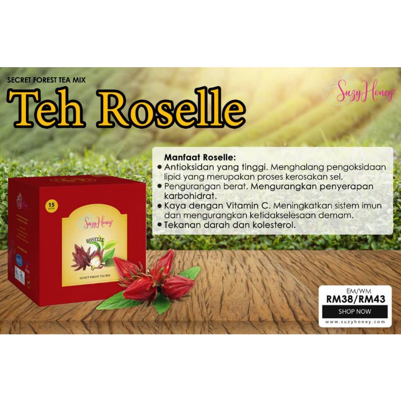 TEH ROSELLE SUZYHONEY | Shopee Malaysia