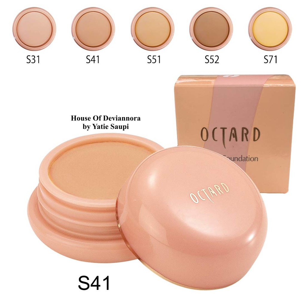 Meiko Octard Cover Foundation Code S41 | Shopee Malaysia