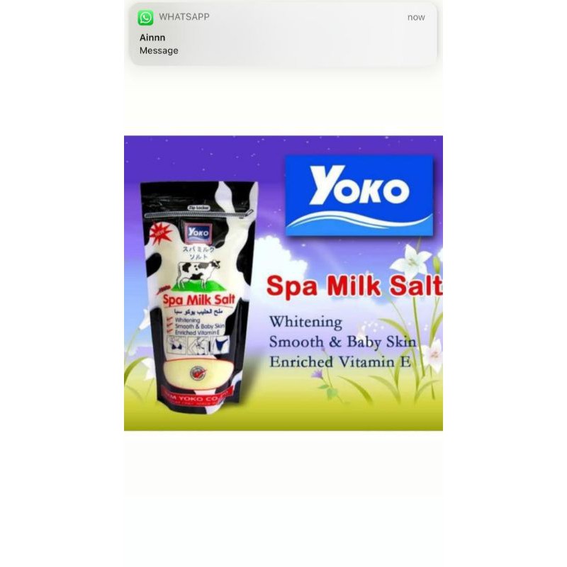 Original Yoko Spa Salt | Shopee Malaysia