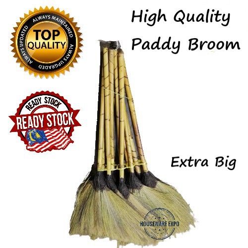 High Quality Paddy Oriental Broom Penyapu Sweeper Paddy Broom Penyapu ...
