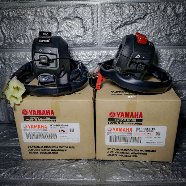HANDLE SWITCH R15V3 R15 V3 YAMAHA LEFT RIGHT KIRI KANAN SIGNAL POWER ON ...