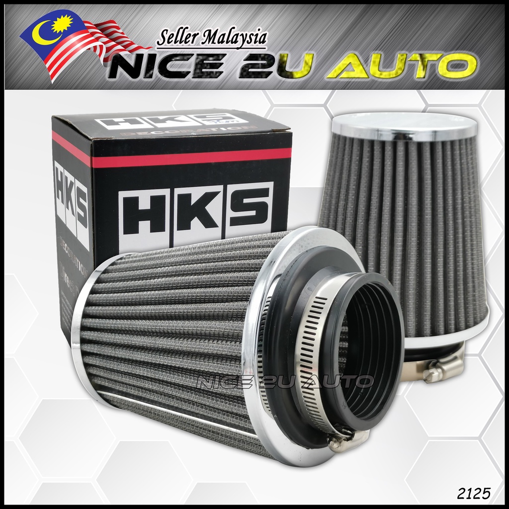 HKS Racing Air Filter 76mm/63mm Universal Car Air Filter ⚡READYSTOCK⚡ ...