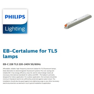Philips ECG T5 28W Electronic ballast EB-C 228 TL5 220-240V 50/60Hz ...