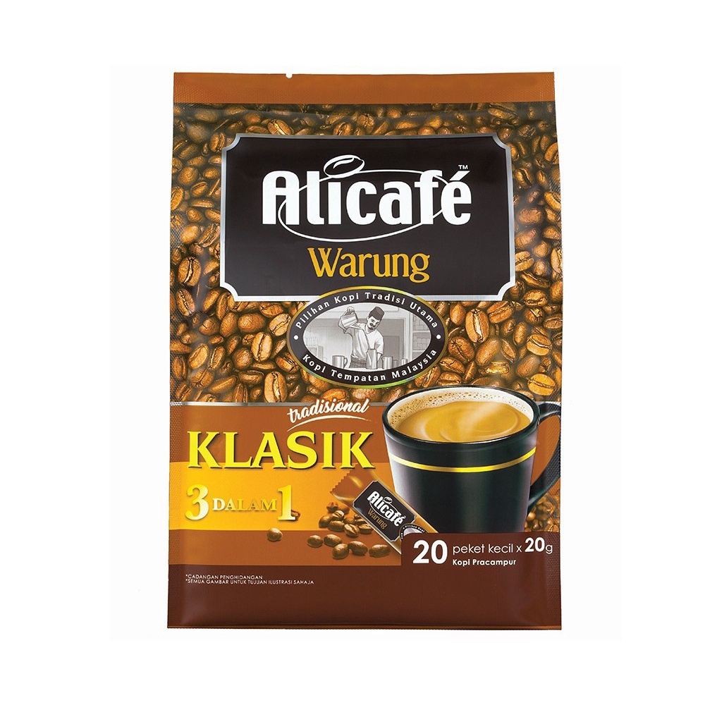 POWER ROOT ALI CAFE 3IN1 CLASSIC 20SX20GM (0016591) | Shopee Malaysia