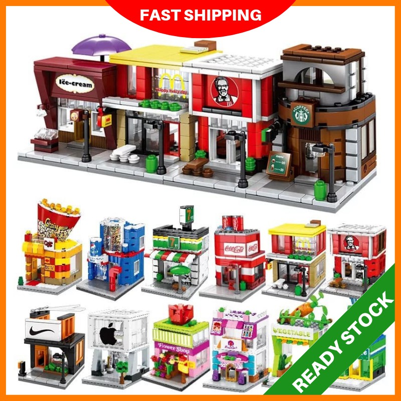🔥READY STOCK🔥 Sembo Block | Lego compatible | Mini Street Building ...