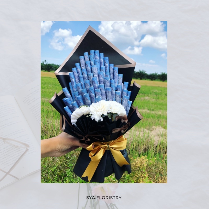 BOUQUET DUIT MURAH UPAH SAHAJA readystok perak |giftbox | Shopee Malaysia