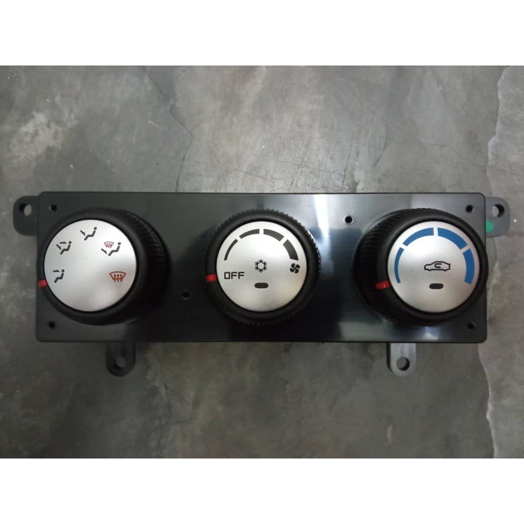 CONTROL PANEL SWITCH SANDEN (MEDIA LINE-WHITE) (PROTON PREVE) PW950400 ...