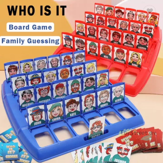 MY STOCK Board Game for Kids and Children Guess Who Is It Classic ...