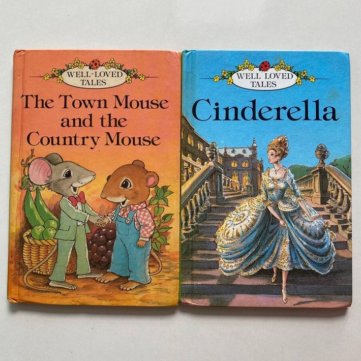 Preloved LadyBird Books: Well-Loved Tales Series (Cinderella, The Town ...