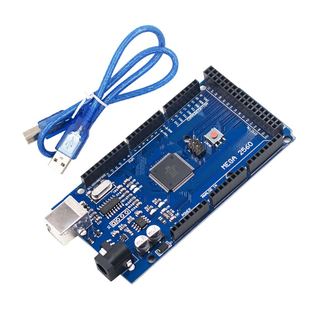 Arduino Compatible Mega 2560 ATMEGA2560 + USB Cable | Shopee Malaysia