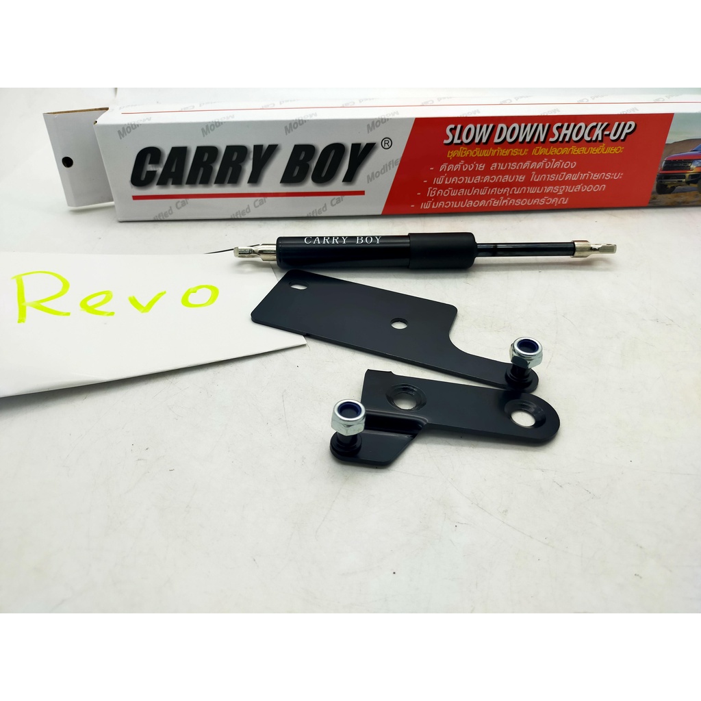 TOYOTA HILUX GUN125 NEW REVO 2015 2016 2017 CARRYBOY STAINLESS REAR ...
