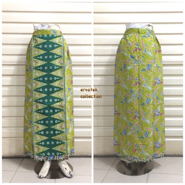 KATUN Sepan Tumpal Batik Betawi Skirt ST05 Fine Cotton | Typical Betawi ...