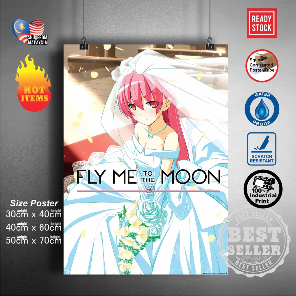(READY STOCK) Tonikawa Over the Moon For You Tonikaku Kawaii Nasa ...