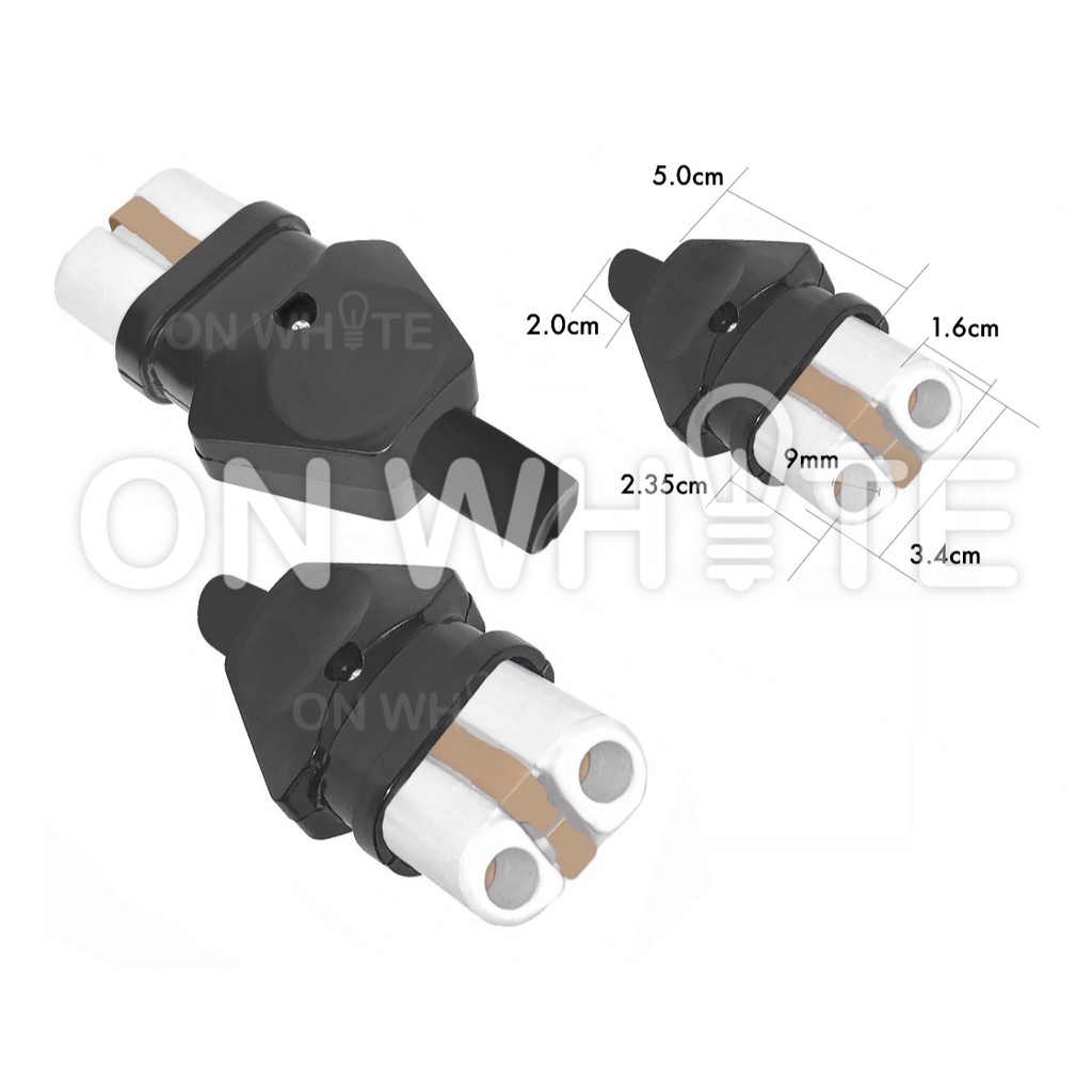 OVEN KETTLE PLUG 10A / SOCKET 10A / RICE Cooker Plug 10A 220V - 240VAC ...