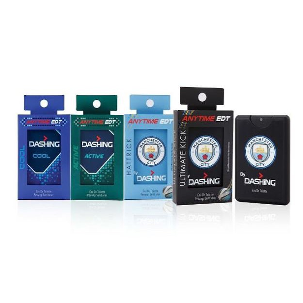 DASHING Anytime EDT Pocket Size - Speed Surge, Style Legend, Cool Aqua ...