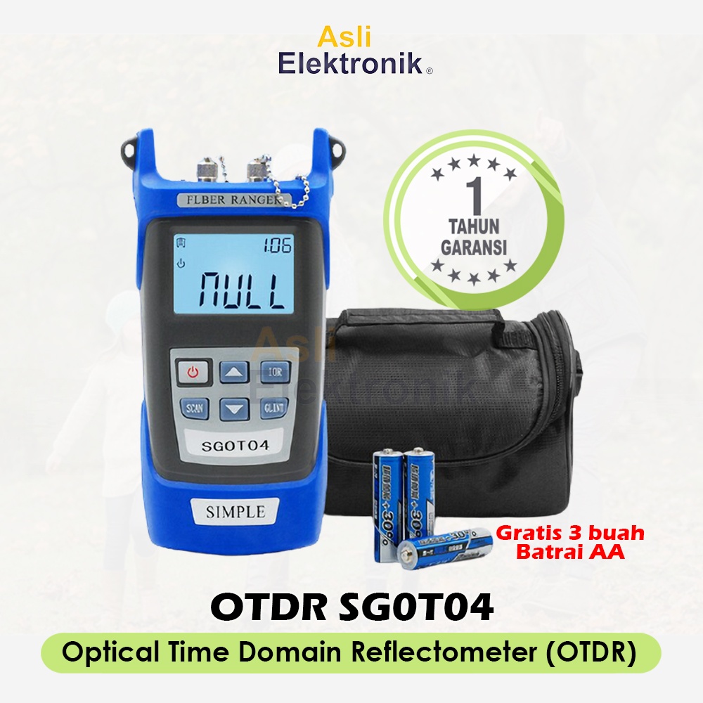 Simple Optical Time Domain Reflectometer (OTDR) Fiber Optic Cable ...