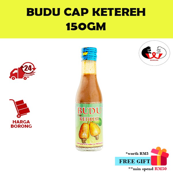 Budu Cap Ketereh (150G)/Budu Sedap Kelantan (150G) | Shopee Malaysia