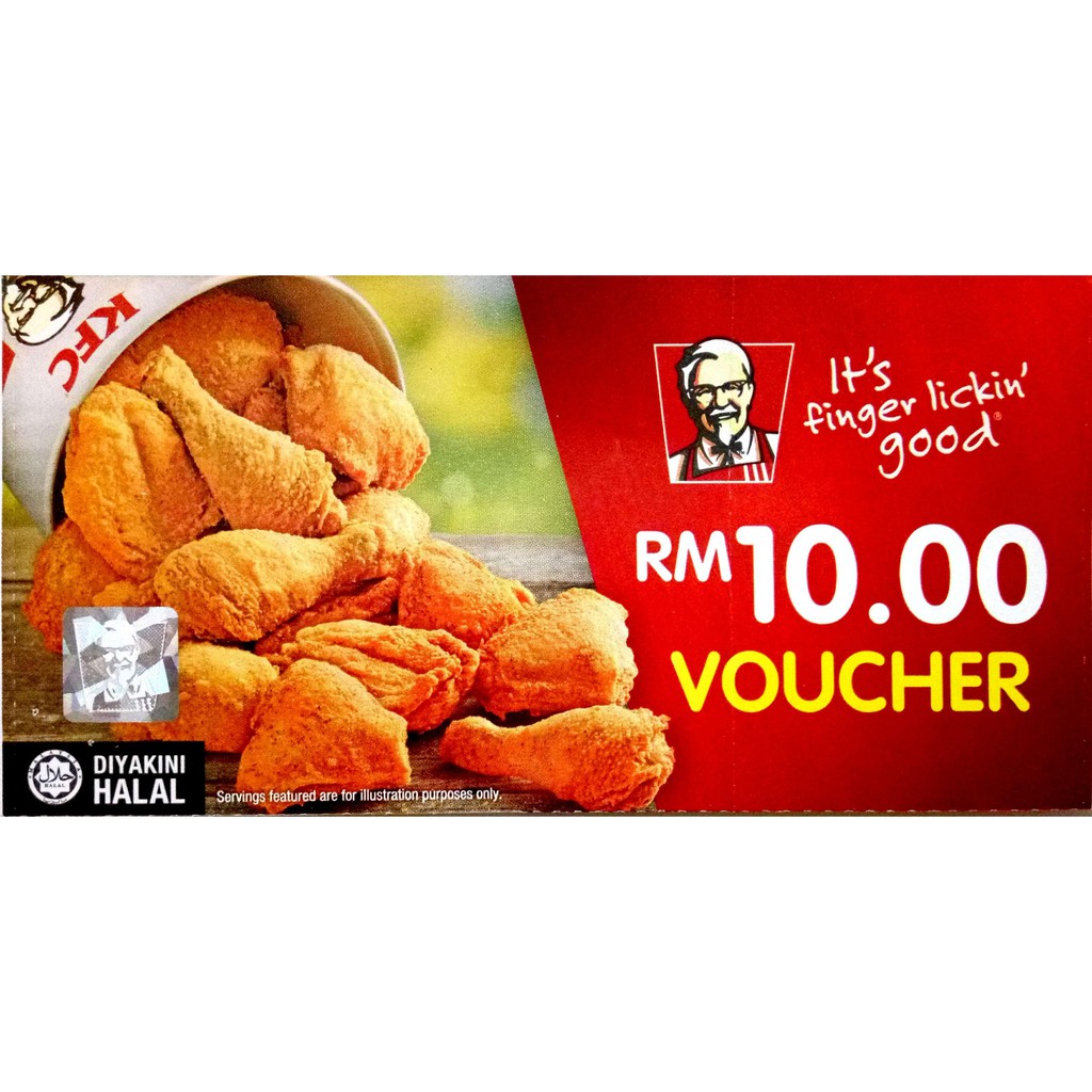 KFC RM10 Voucher OUT OF STOCK | Shopee Malaysia