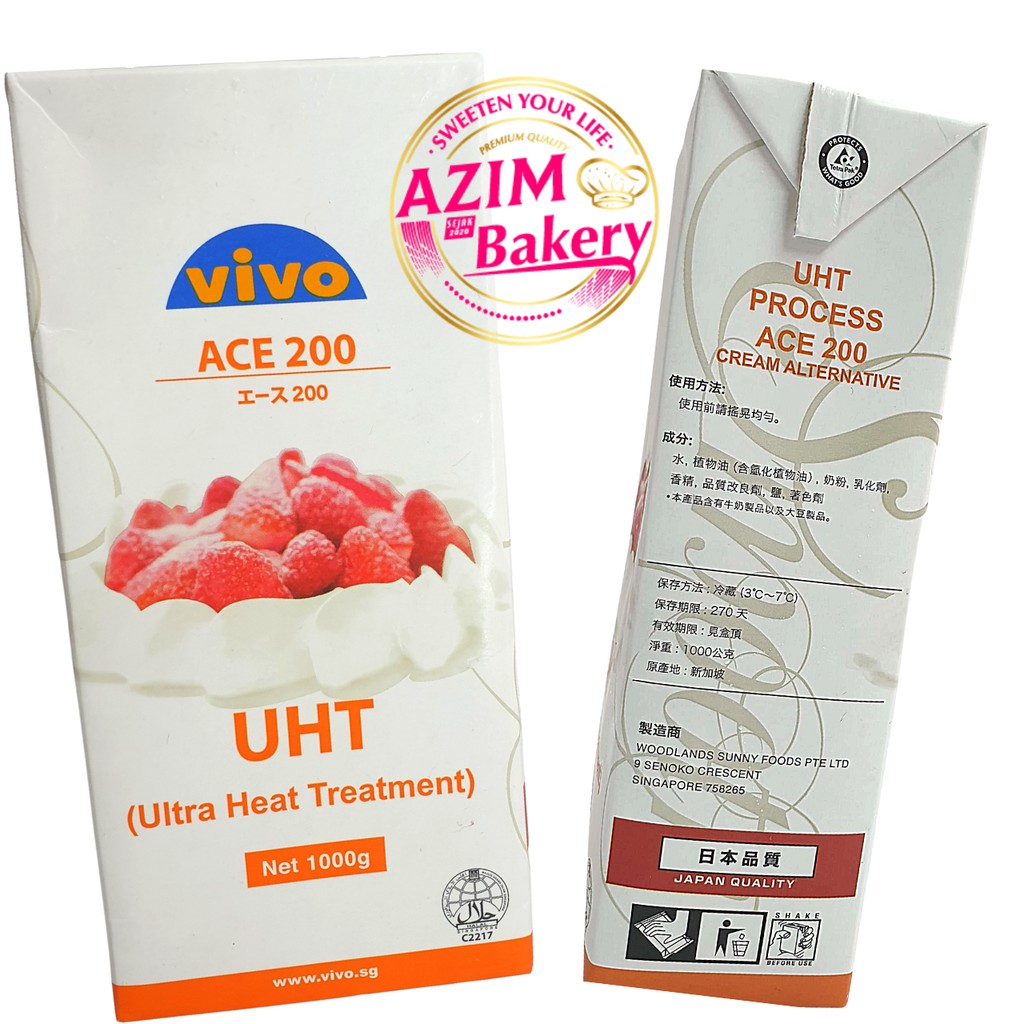 (NO COD,ONLY ONLINE PAYMENT)Vivo Topping Ace 200 Uht (Ultra Head ...