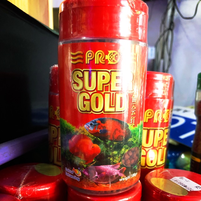Pro Super Gold Fish Food(100g) | Shopee Malaysia