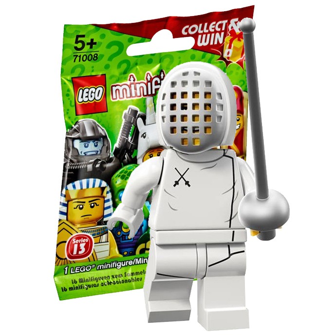 Lego Mini-figures 71008 - Fencer | Shopee Malaysia