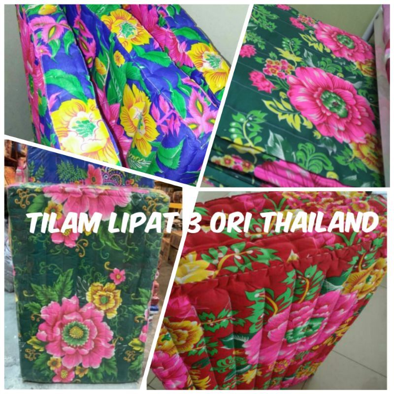 TILAM ORIGINAL THAILAND LIPAT TIGA MATRESS TEBAL PADAT TILAM SANTAI ...