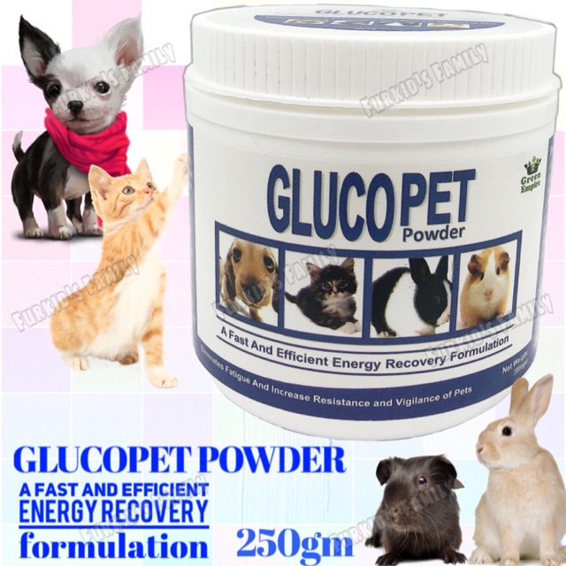Green Empire Glucopet Powder 250g - ENERGY RECOVERY FORMULATION ...