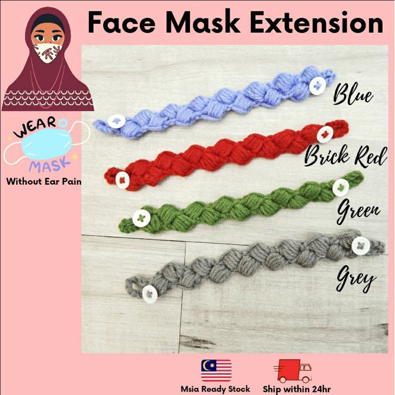 Face Mask Extender |Penyambung Topeng Muka | Mask Hook Msia ready stock ...
