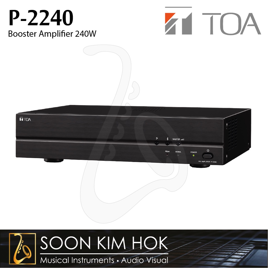TOA P-2240 Booster Amplifier 240W (P2240) | Shopee Malaysia