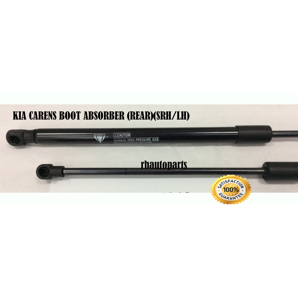 Kia Carens Naza Citra Rear Bonnet Damper Boot Absorber Gas Spring ...
