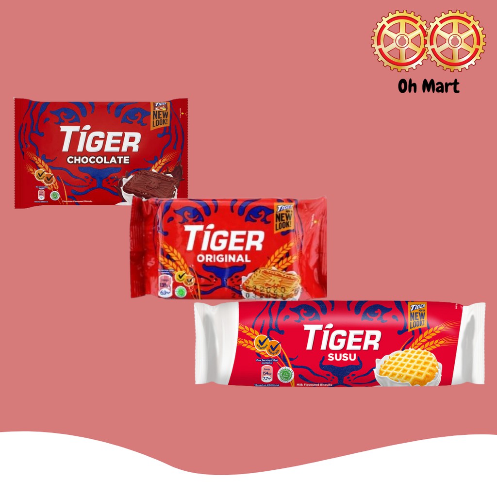 Tiger Biscuits Original/Chocolate -53.2g | Shopee Malaysia