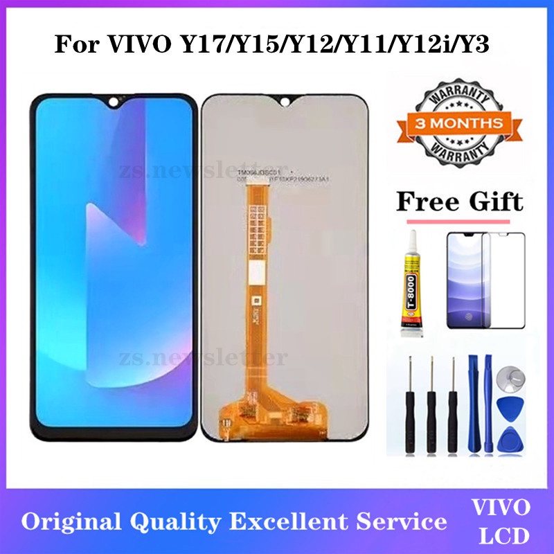 For LCD VIVO Y11 Y3 Y3S Y12 Y15 Y17 Y12i Original Touch Screen for vivo Y12 lcd | Shopee Malaysia