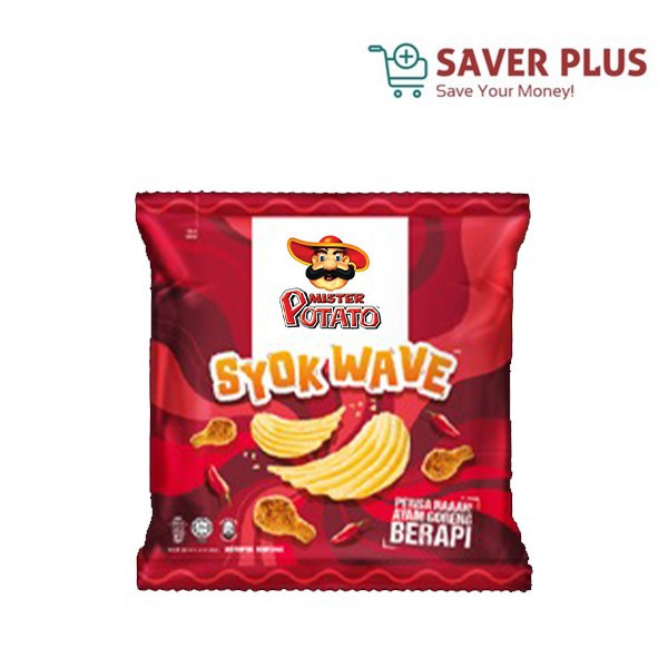 Mister Potato Syok Wave 55G | Shopee Malaysia