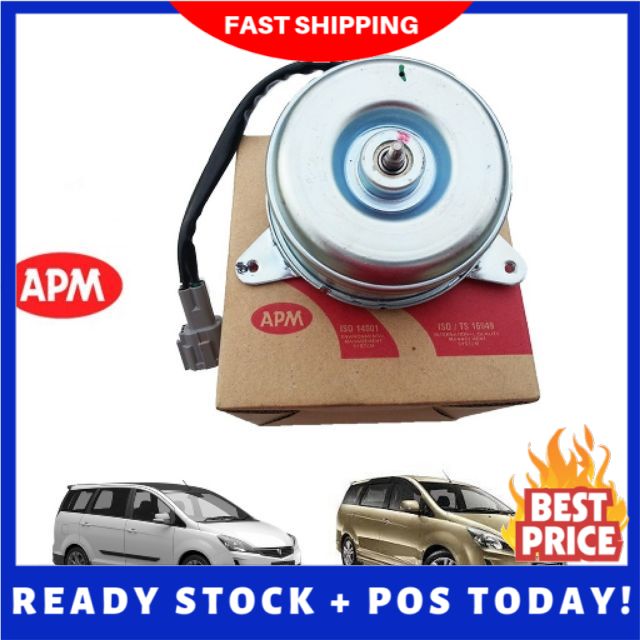 ORIGINAL APM GENUINE RADIATOR FAN MOTOR PROTON EXORA CPS AND EXORA BOLD TURBO | Shopee Malaysia