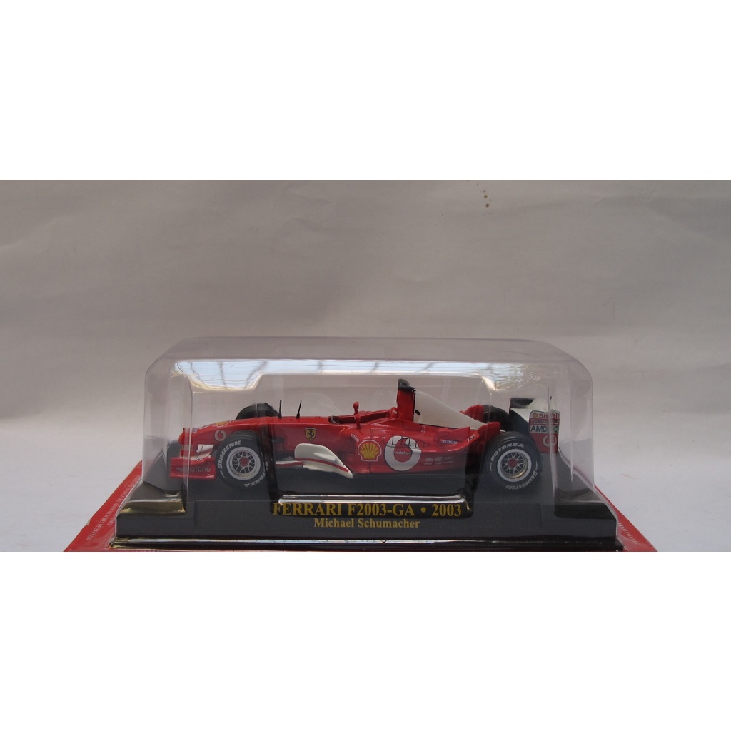 Ixo Hachette Fujingaho FERRARI F2003-GA 2003 Michael Schumacher model ...