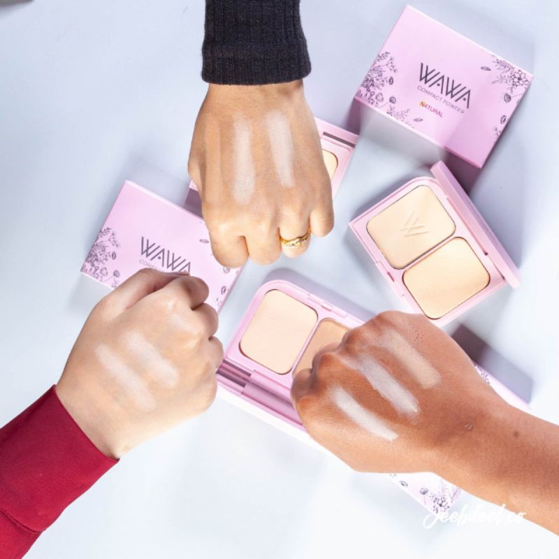 WAWA COSMETIC EE Cushion + Concealer / Compact Powder BY Wawa Zainal | Shopee Malaysia