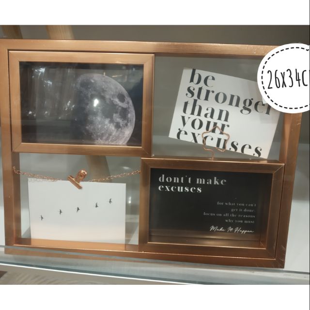 Frame Gold Kaison( With clip) | Shopee Malaysia