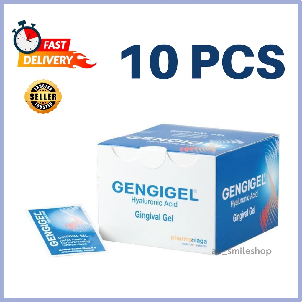 06/2027 Gengigel 1ml Sachet, 4 or 10 sachet for Mouth Ulcer, Braces ...