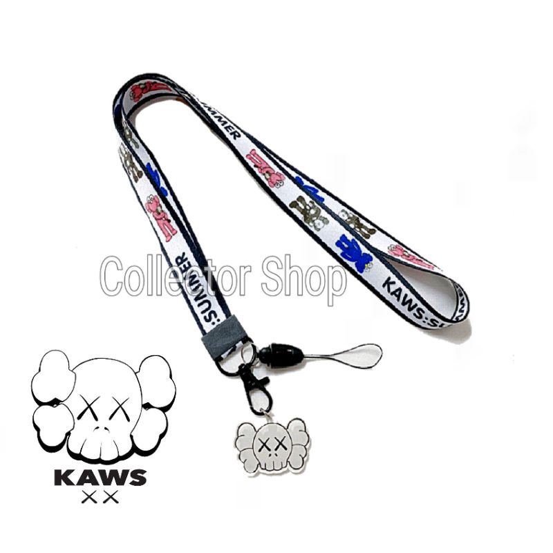 Kaws Lanyard Hanging Rope ID Card neck rope cartoon lanyards | Shopee ...