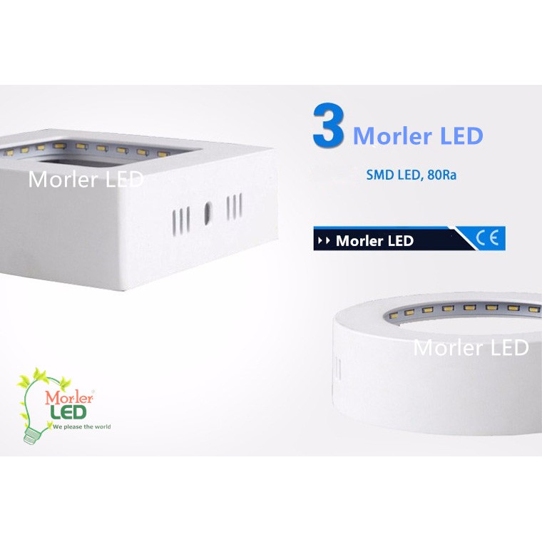 6W 12W 18W 24W 30W 4/6/8/11 Inch LED Surface Mounted Round / Square ...