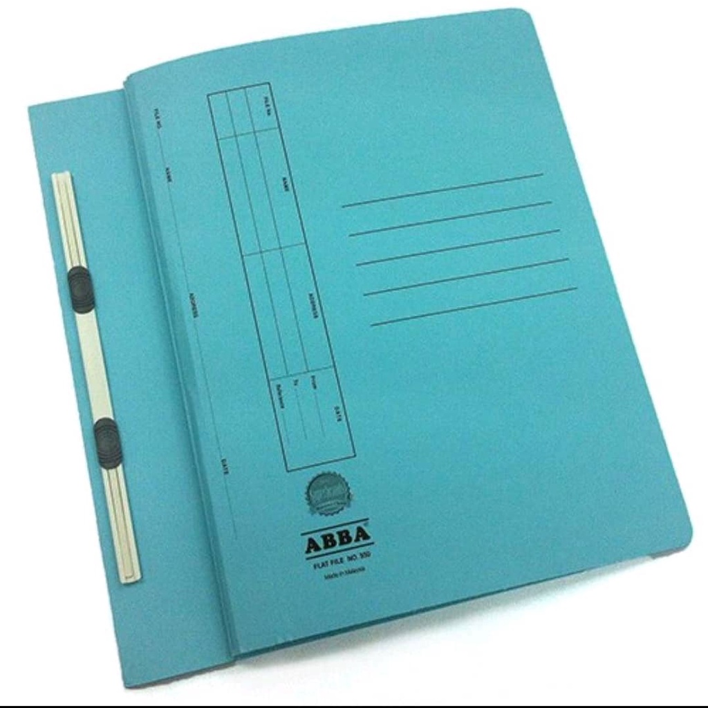 ABBA Manila Spring / Flat File/ No.350 (**Random Color**) | Shopee Malaysia