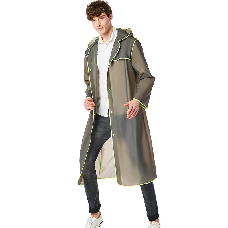 Fashion Raincoat Adult Single Men's and Women's Internet Influencer ...