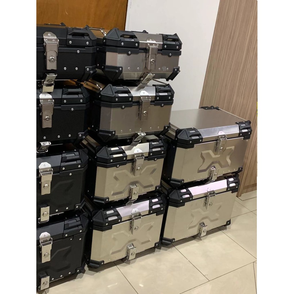 TOP BOX ALUMINIUM TERBARU NEW X SERIES KAWASAKI YAMAHA HONDA SUZUKI ...